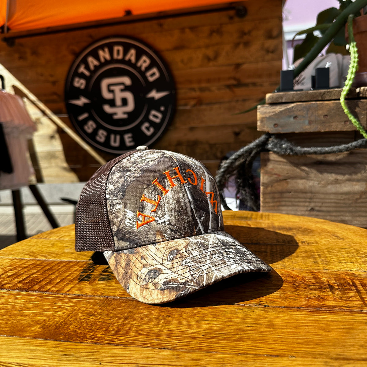 Wichita Camo Trucker Hat – Standard Issue Co.
